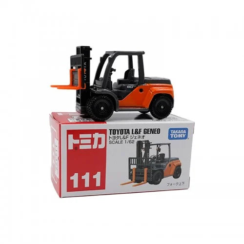 Tomica No.111 Toyota Geneo L&F Diecast Scale 1/62 Model Collectible Ca ...