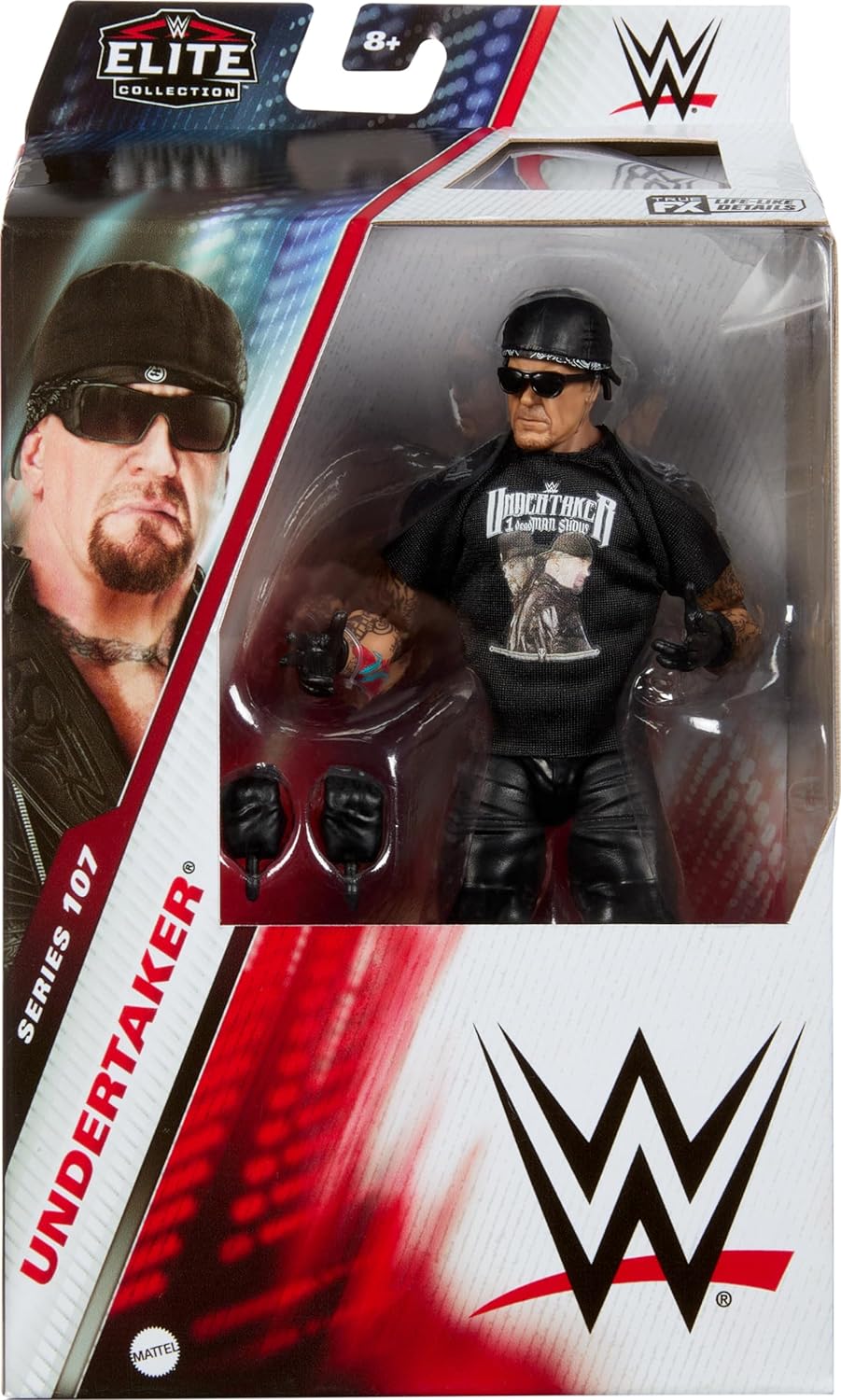 Mattel WWE Elite Collection Undertaker 6" Action Figure With 25 Articu ...