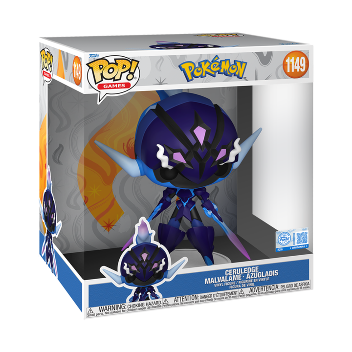 Funko Pop Jumbo Pokemon Ceruledge 10 Inch Figure – Blue Balloon Toys