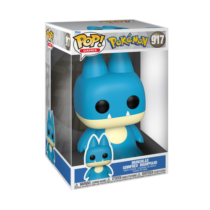 Funko Pop Jumbo Munchlax 10 Inch Pokemon Figure – Blue Balloon Toys