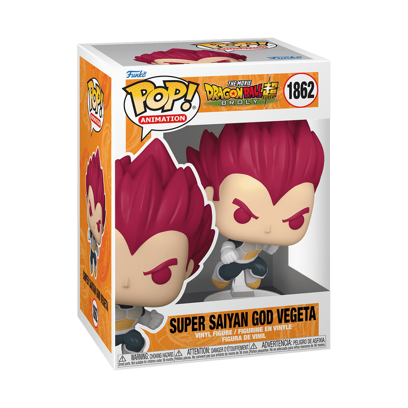 Super Saiyan God Vegeta Funko Pop! (Punching) – Blue Balloon Toys