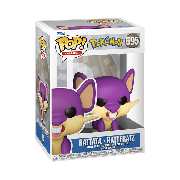 Funko Pop! Games: Pokemon - Rattata *PRE-ORDER – Blue Balloon Toys