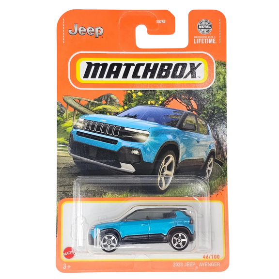 Mattel Matchbox 1:64 scale 2023 Jeep Avenger Diecast Car (Imported ...