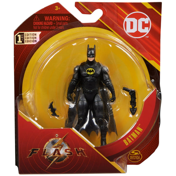 Spin Master - DC Comics Batman 4'' Collectible Action Figure w/ Access ...