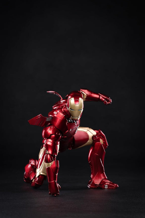 ZD Toys Iron Man Mark 3 Action Figure 1/10 Scale Luminous | Blue ...