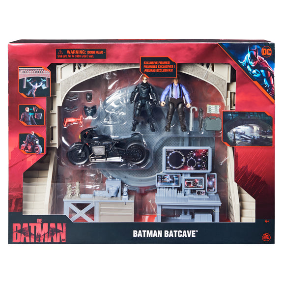 Spin Master DC The Batman Movie Moments Batcave Playset – Blue Balloon Toys